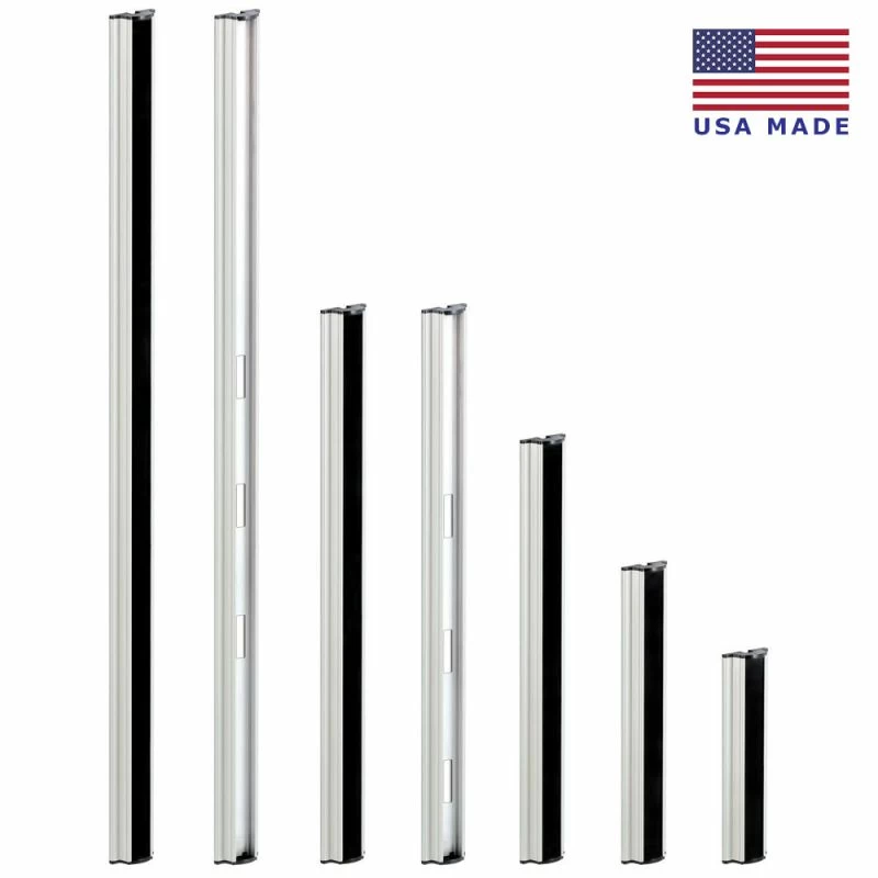 Extended Capacity Wall Track for Workstations