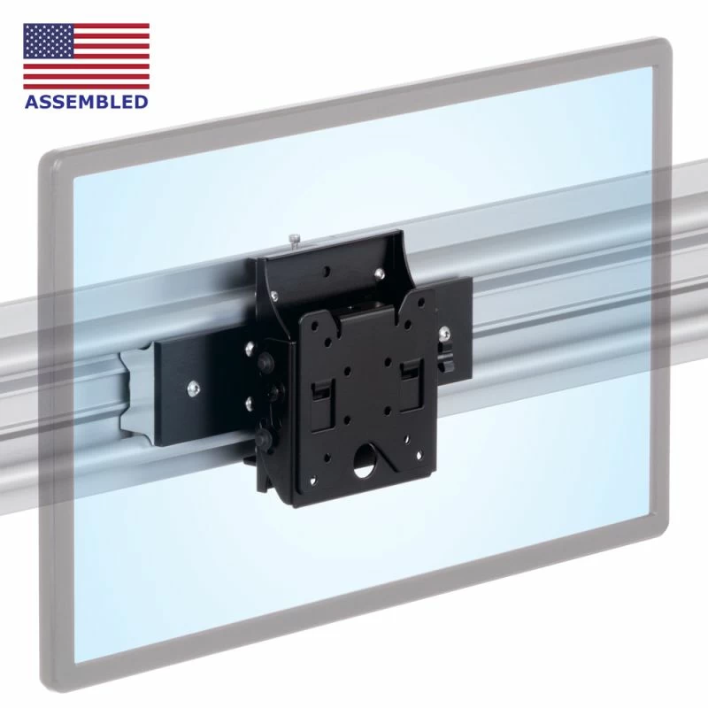 Compact Tilting Movable Wall Track Monitor Mounts